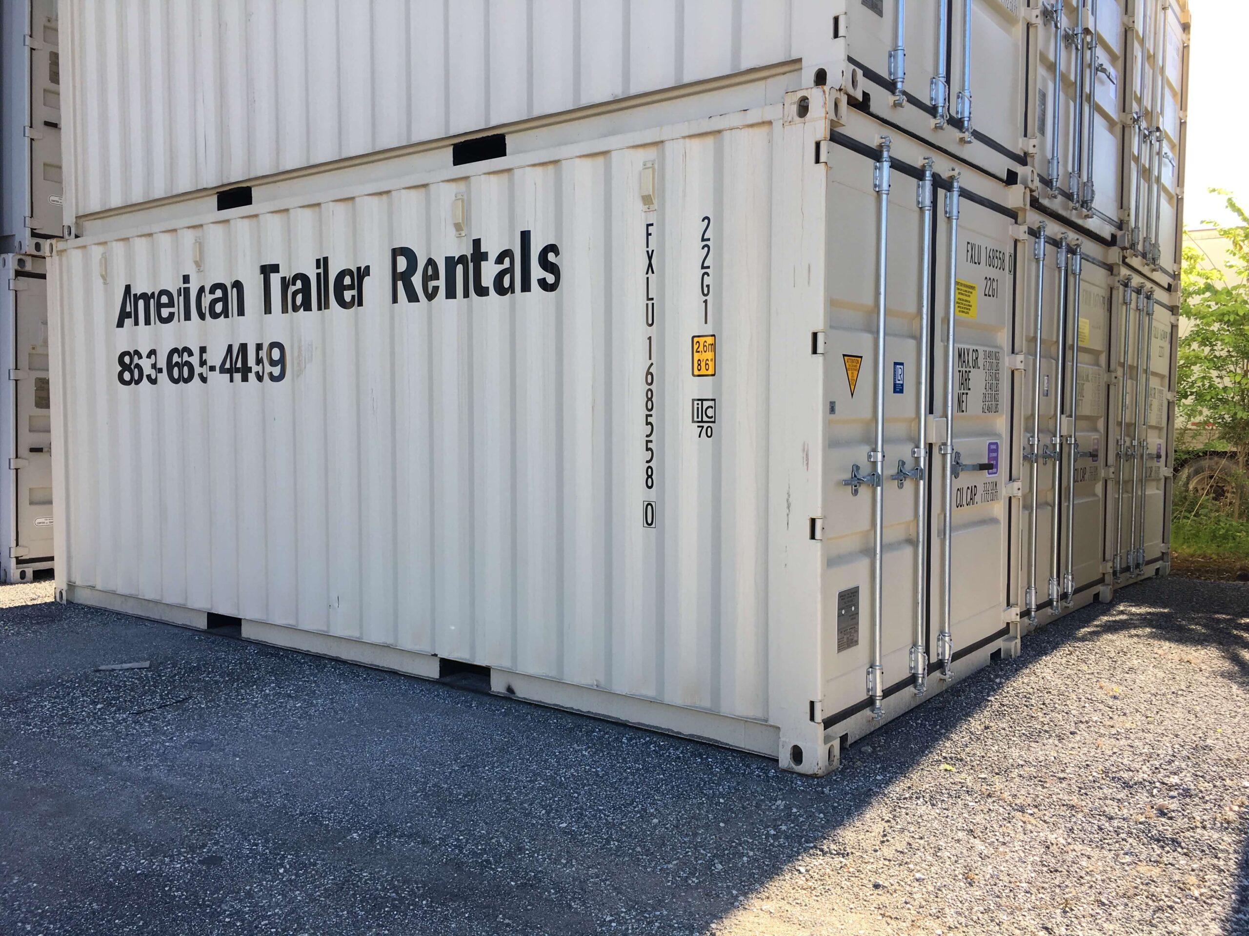 Florida Used Containers and Trailers For Sale | American Trailer Rentals